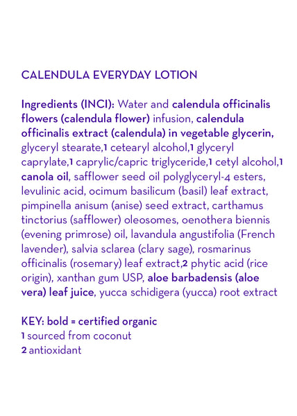 Calendula Lotion Sample